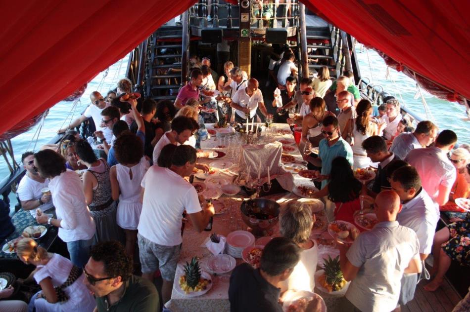 Redentore Boat Party in Venice Italy | Galleon