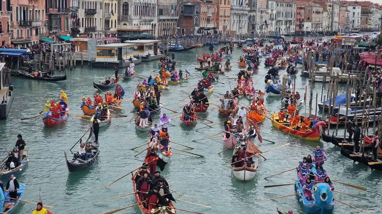 Carnival At Venice